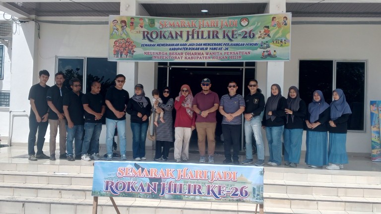 Inspektorat Rohil dan Dharma Wanita Gelar Lomba Permainan Tradisional ...