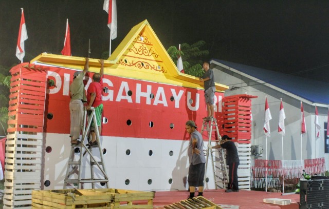 Riau Komplek RAPP Penuh Warna Sambut HUT RI ke-80