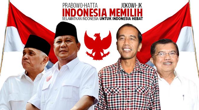 INFORMASI & BERITA: Ini Hasil Quick Count Pilpres 11 Lembaga Survei