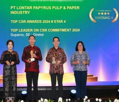 8 Unit Usaha APP Group Raih Penghargaan Tertinggi TOP CSR Awards 2024 ...